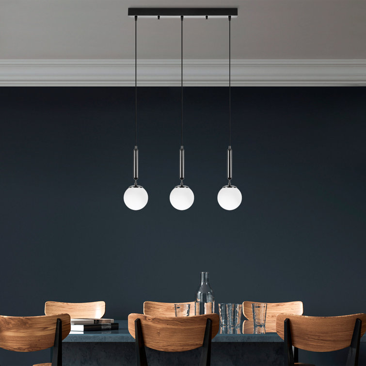 17 Stories Jelmar 3 - Light Kitchen Island Pendant | Wayfair.co.uk